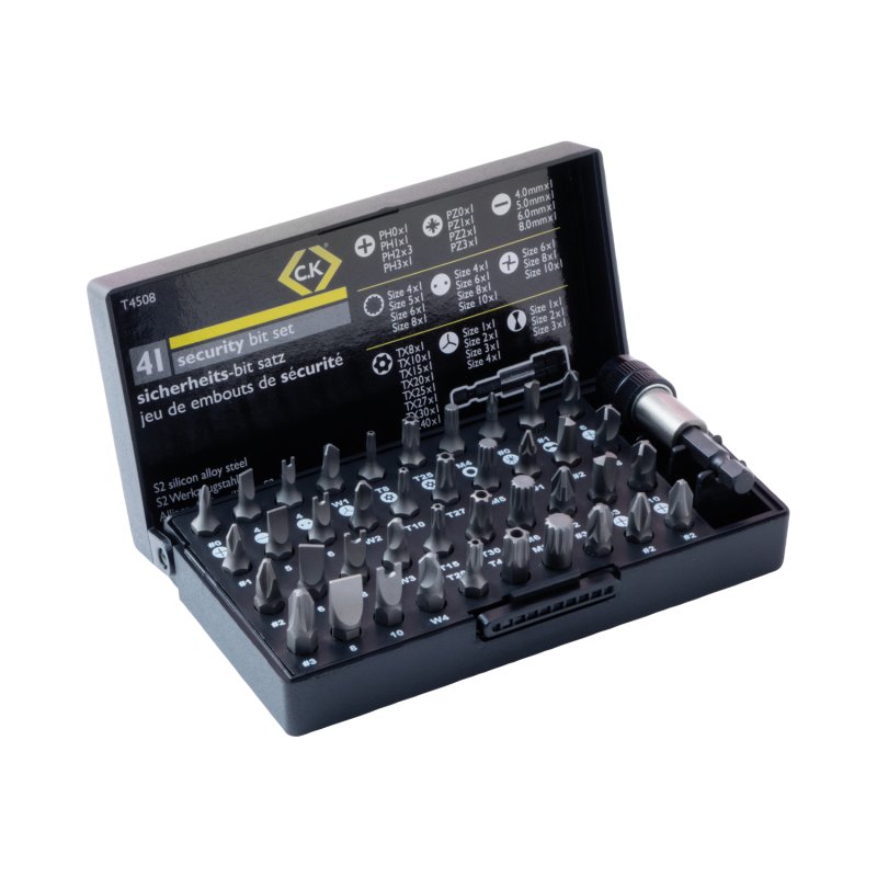 Security Bit Set 41 Piece | CK Tools