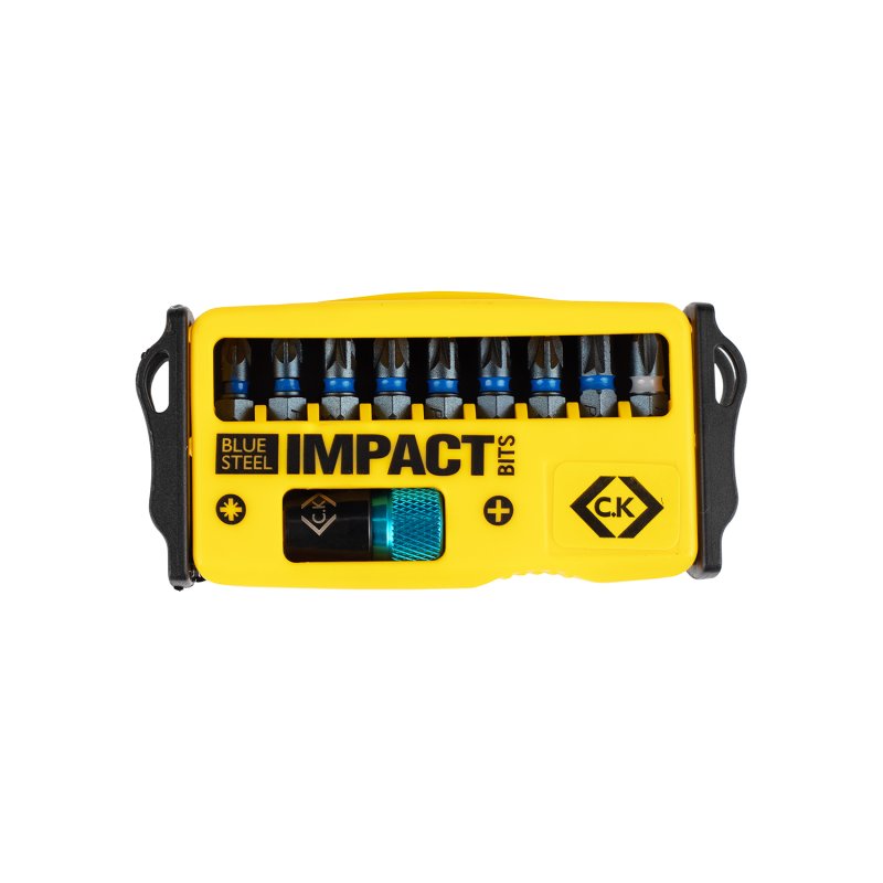 Blue Steel Impact Bit Set/10 | CK Tools