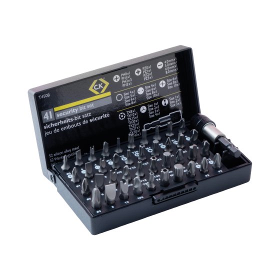Security Bit Set 41 Piece | CK Tools
